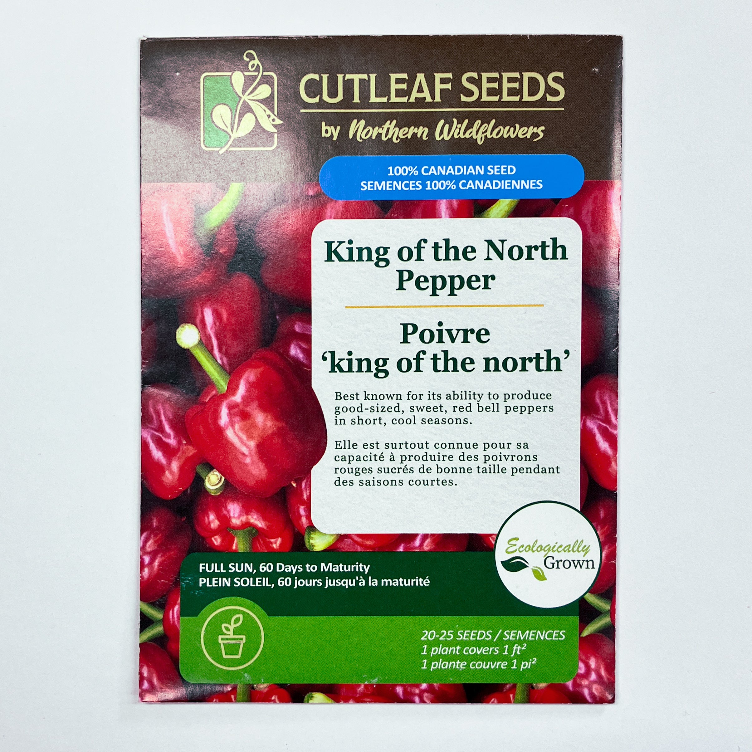 Peppers, King of the North Seeds – Seafoam Lavender
